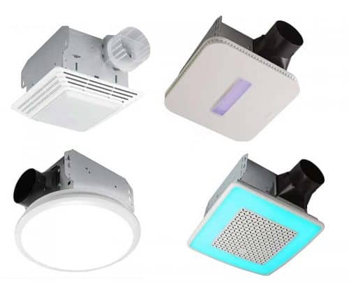 6 Best Bathroom Exhaust Fans With LED Lights | LF